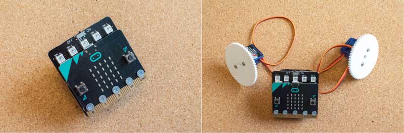 Lets Make a Robot MOVE with the Microbit