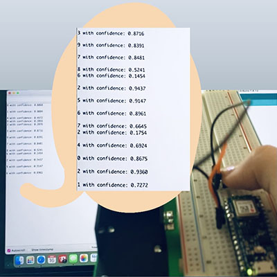 Inertial Handwriting Recognition using Arduino Sense