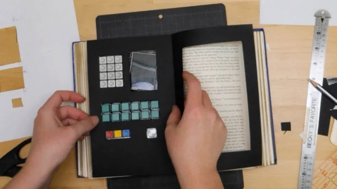 Build Penny's Inspector Gadget Computer Book with Arduino