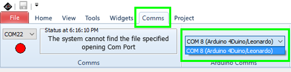 LED Matrix Controller using 4Duino