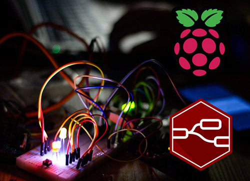 Control a DC Motor and LED Indicator From Node-RED Dashboard